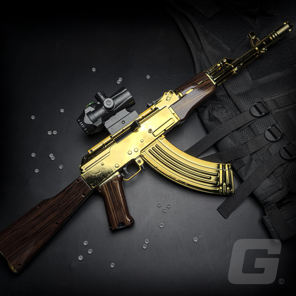 AK-47 Gel Blaster - Gold | GelWeapons.com