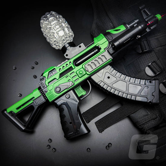 AKM Gel Blaster - Green | GelWeapons.com
