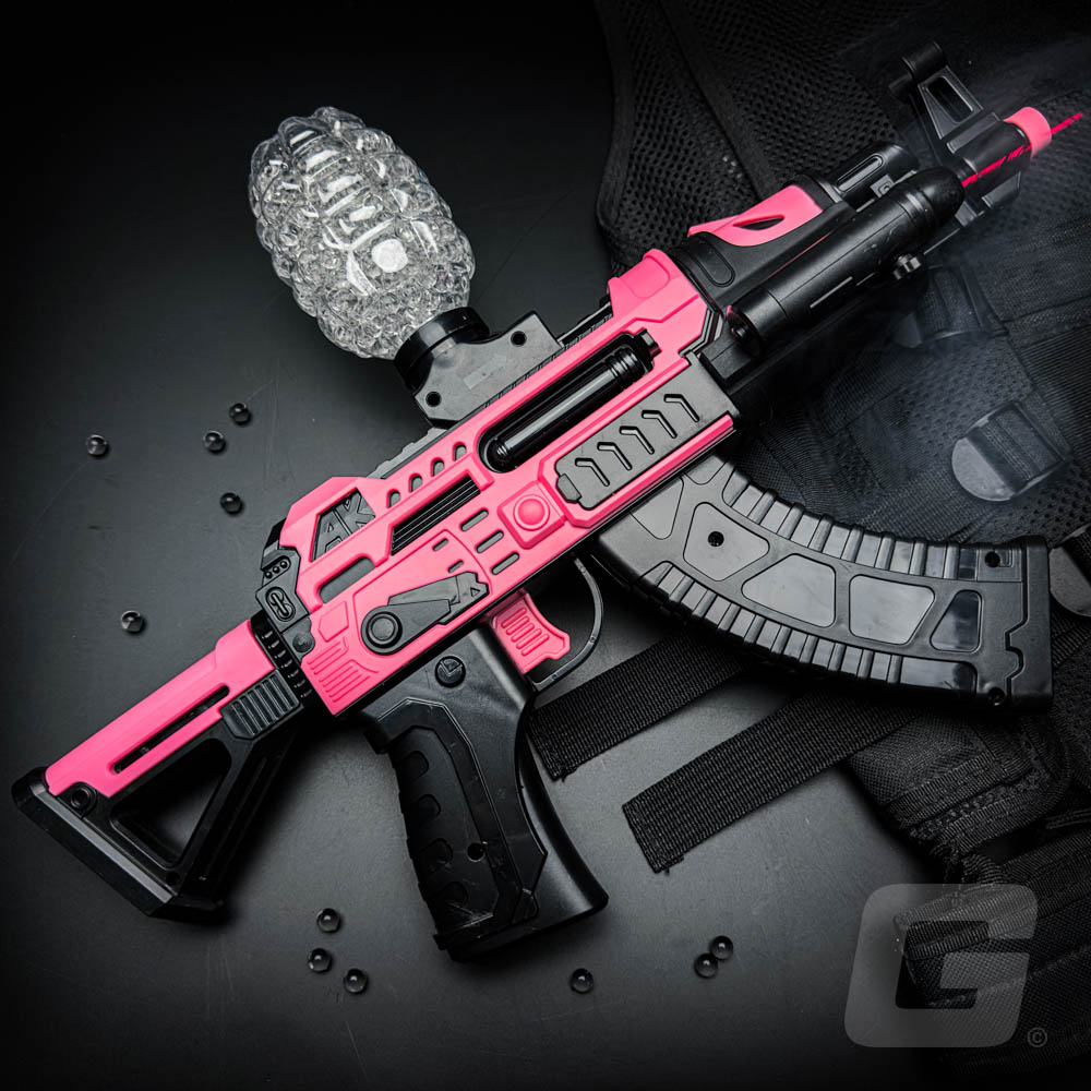 AKM Gel Blaster - Pink | GelWeapons.com