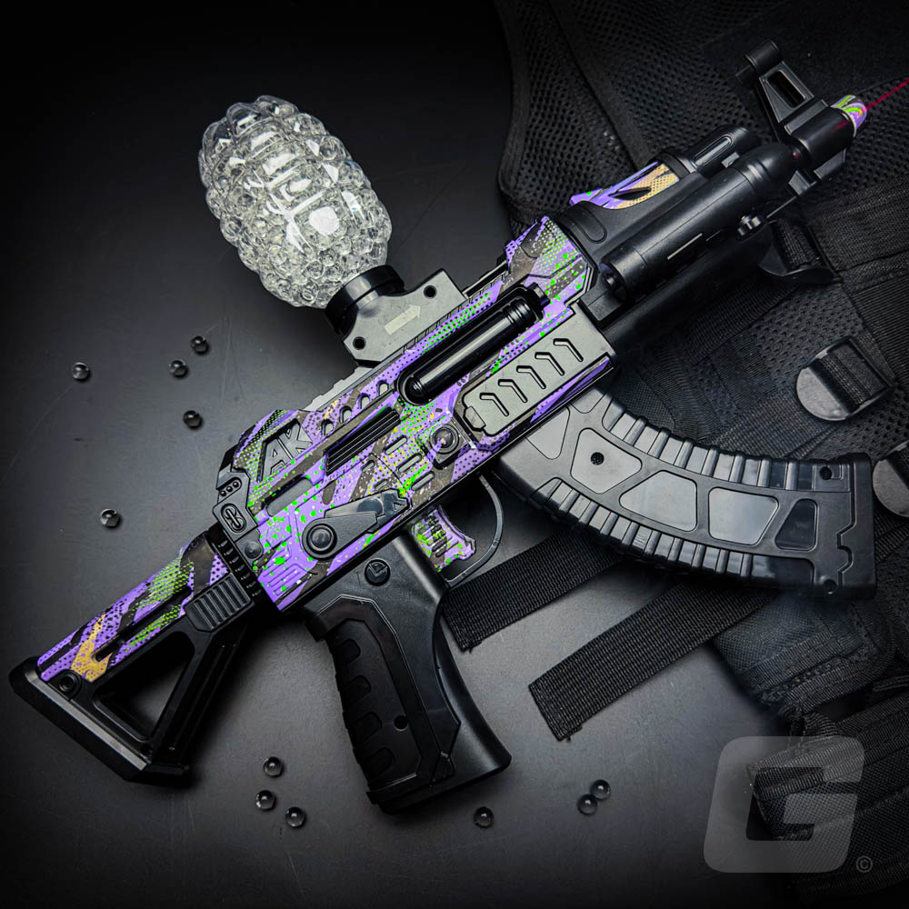 AKM Gel Blaster - Purple | GelWeapons.com