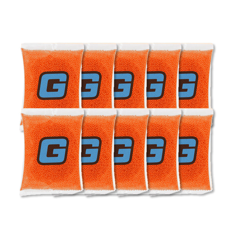 100,000 Gel Balls - Orange | GelWeapons.com